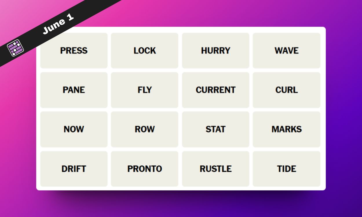 NYT Connections Hints and Answers for May 17, 2024 | Beebom