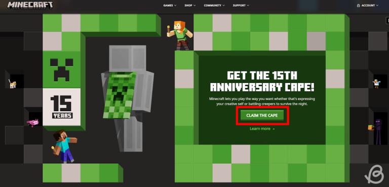 How to Get the Minecraft Creeper Cape (15th Anniversary Cape) | Beebom