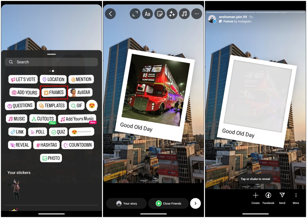 Instagram Reveal Sticker Lets You Post Hidden Stories: How to Use It ...