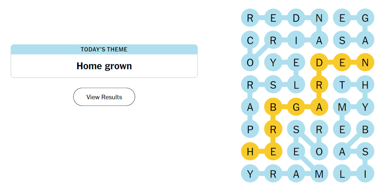 NYT Strands Hints, Spangram, and Answers for May 22, 2024 | Beebom