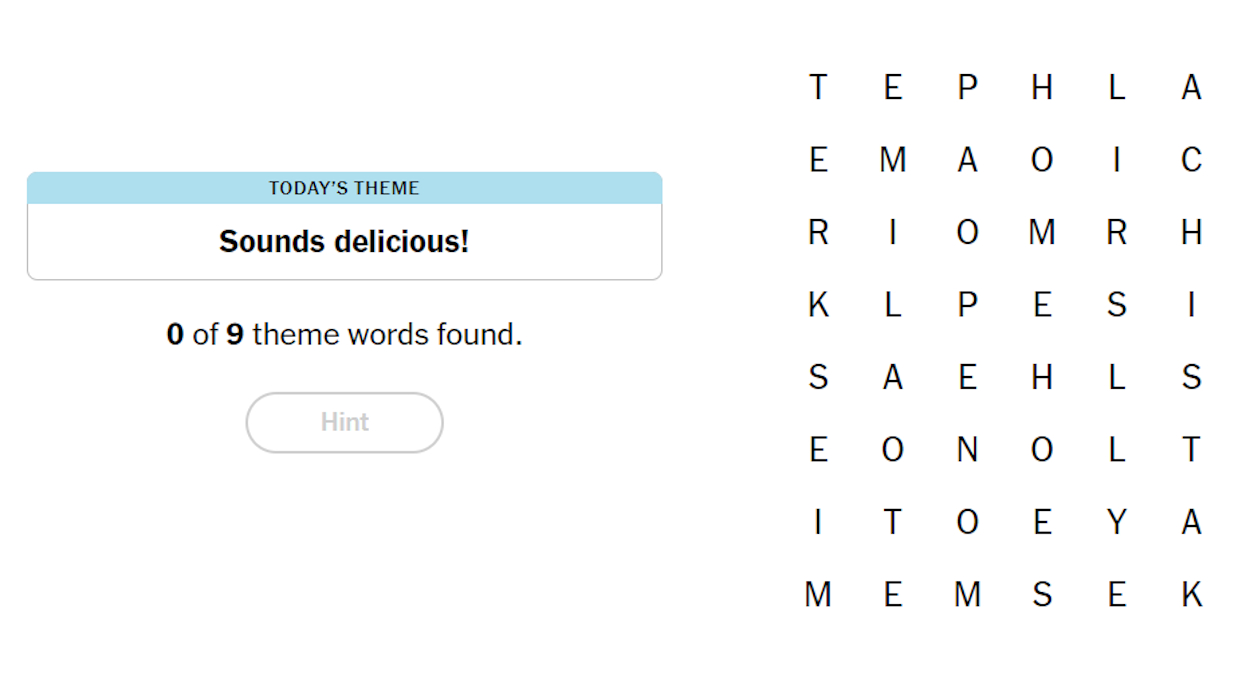 NYT Strands Hints, Spangram, and Answers for May 25, 2024 | Beebom
