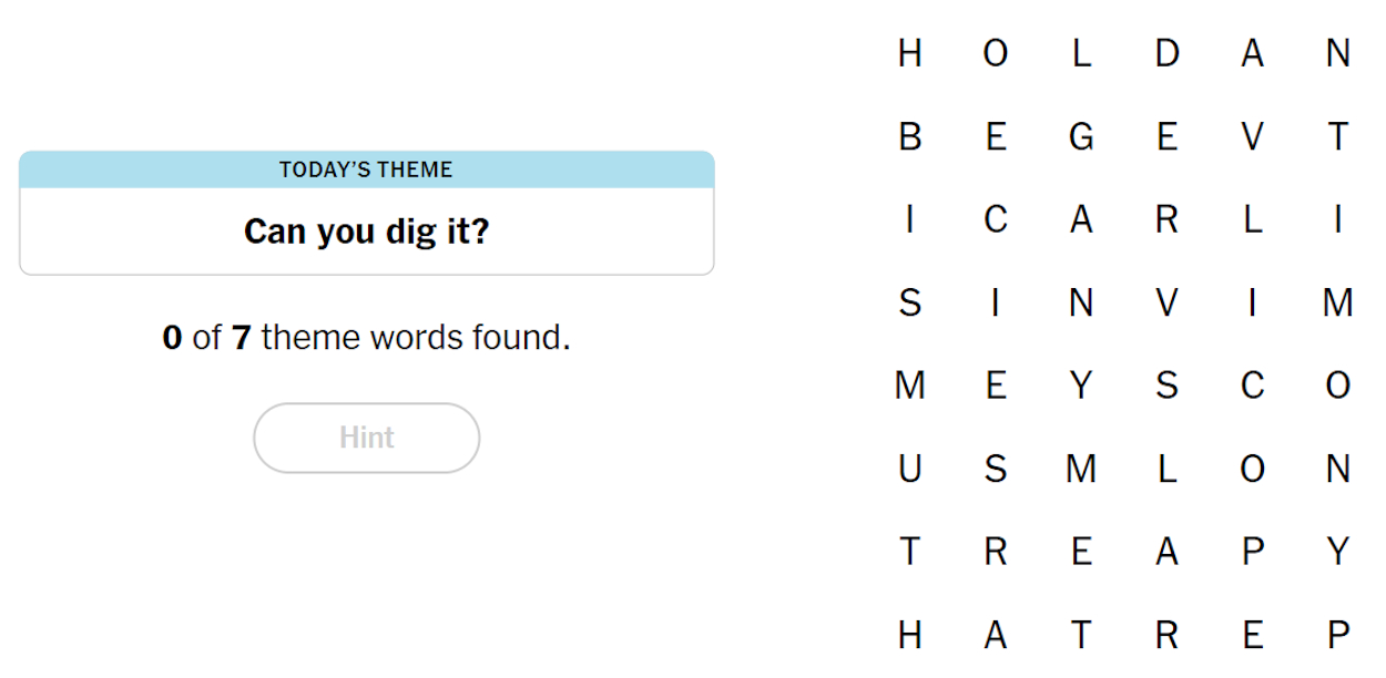 NYT Strands Hints, Spangram, and Answers for May 7, 2024 | Beebom