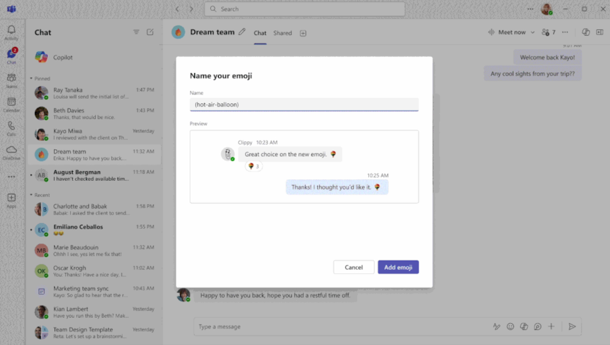 Microsoft Teams is Getting Slack-like Custom Emojis Soon | Beebom
