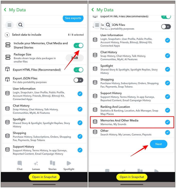 How To Recover Deleted Snapchat Memories Beebom