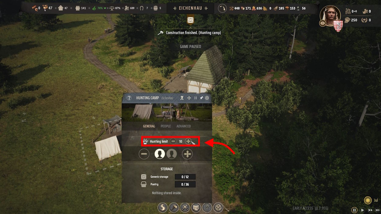 How to Fix Manor Lords Hunters Not Hunting | Beebom