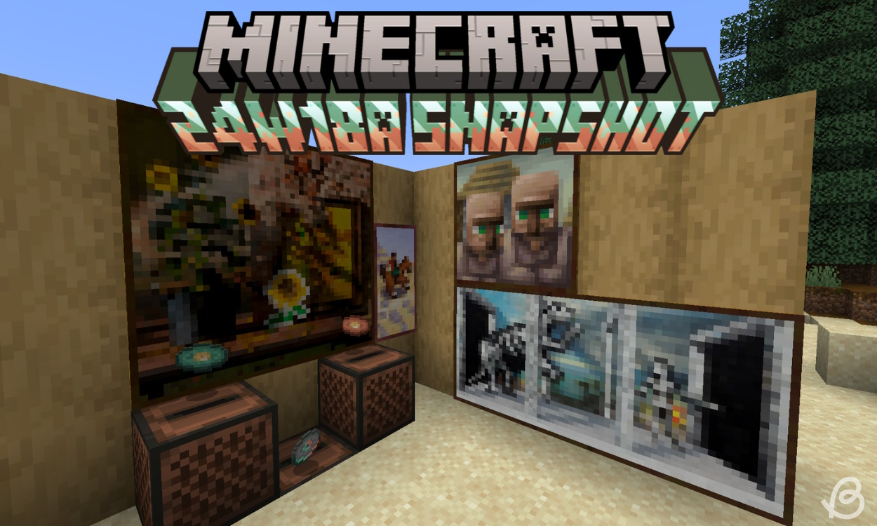 Minecraft 24W18A Snapshot Adds New Music Discs and Paintings | Beebom