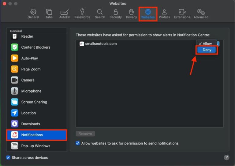 How to Turn off Safari Notifications on Mac [2024 Guide] | Beebom