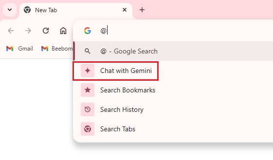 You Can Chat with Gemini Directly in Chrome's Search Bar; Here's How ...