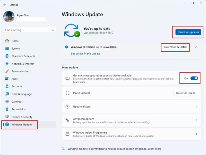 How to Install the Windows 11 24H2 Update Right Now | Beebom