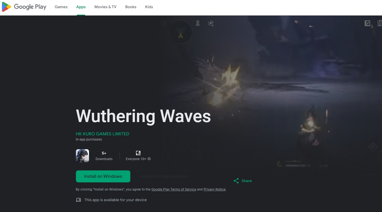 Wuthering Waves Pre-Download Size and How to Pre-Install | Beebom