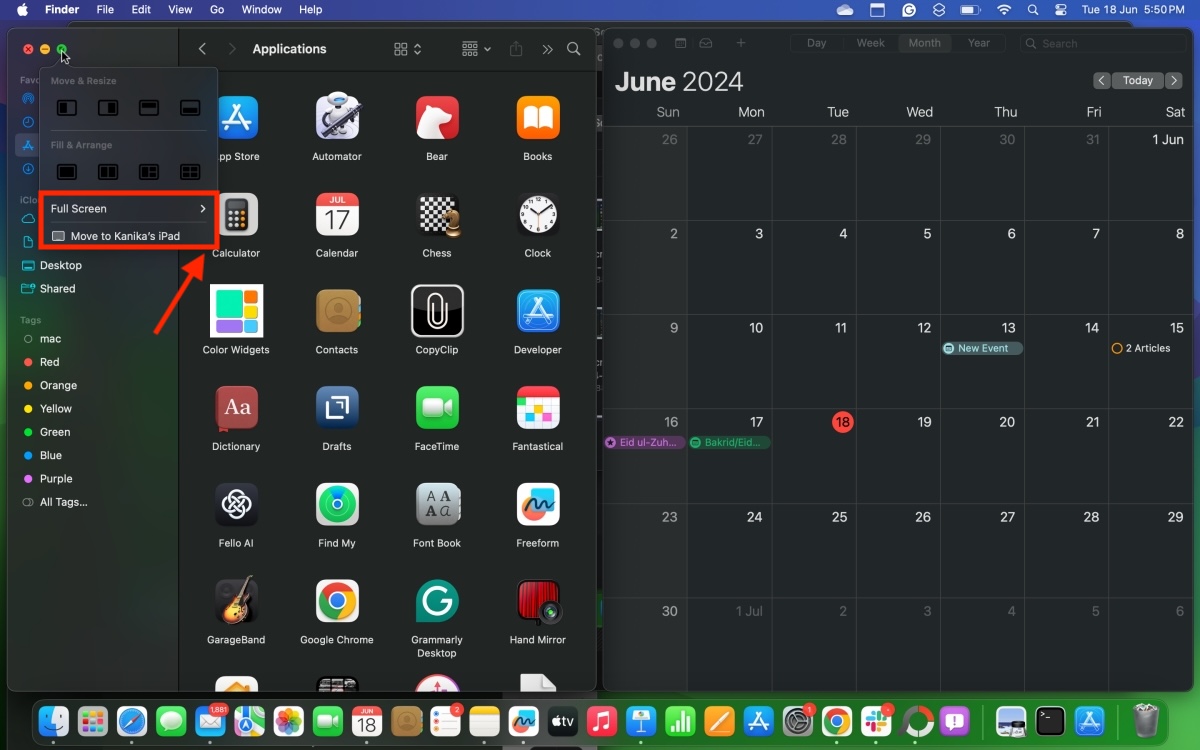How to Use Windows Tiling Feature in macOS Sequoia | Beebom