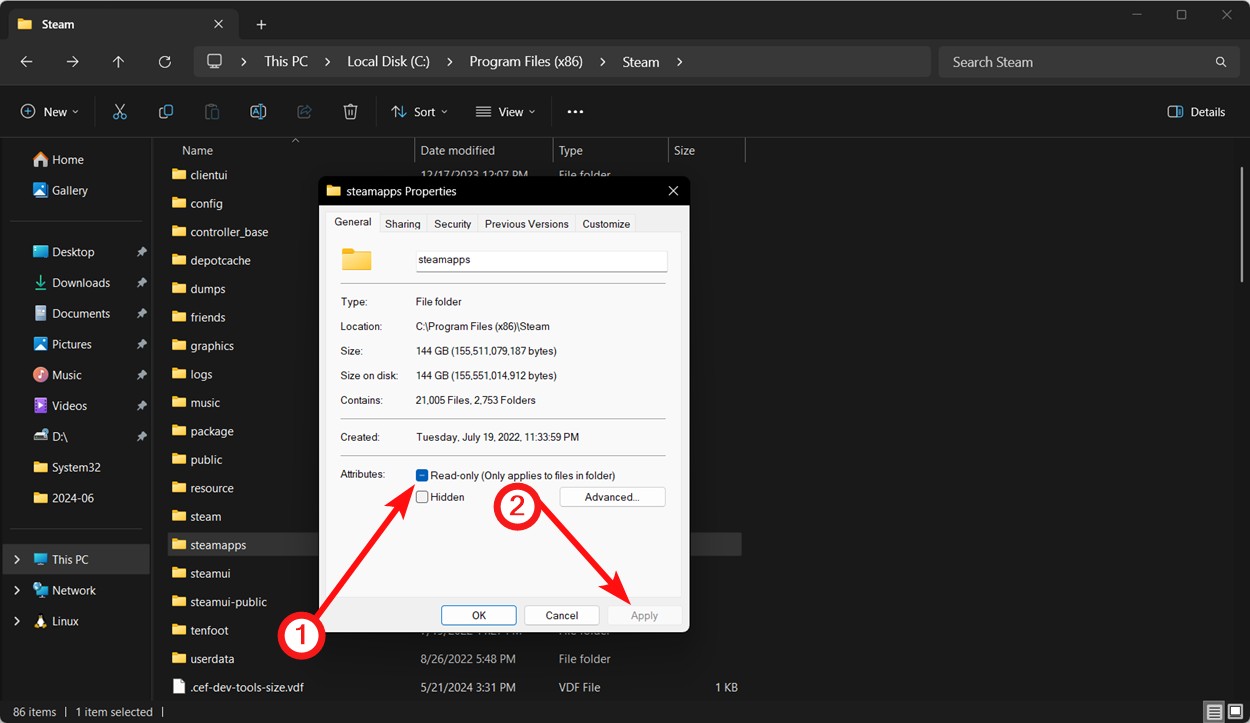 How to Fix Steam Disk Write Error | Beebom