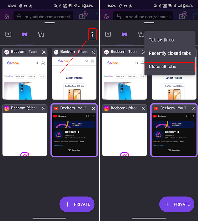 How to Turn Off Incognito Mode on Android | Beebom