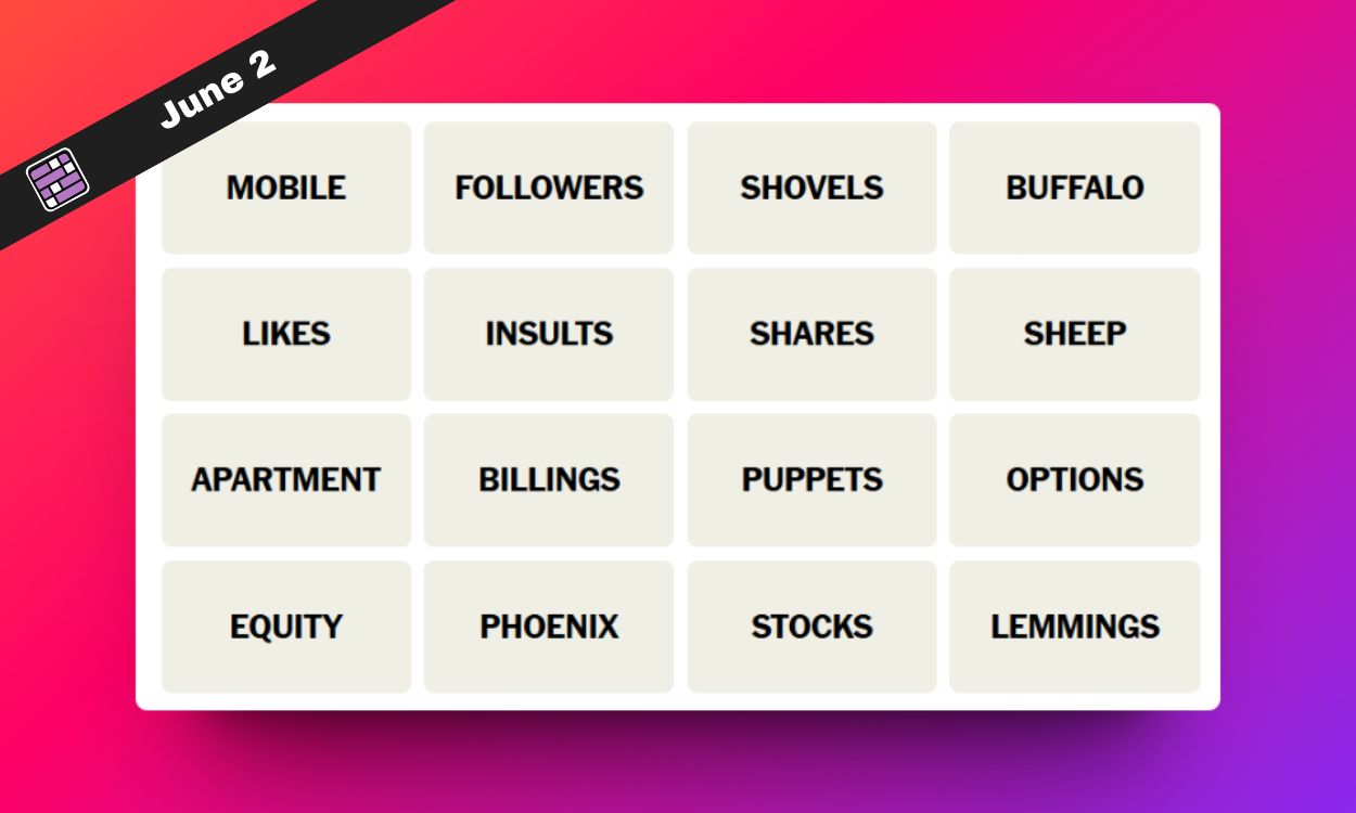 NYT Connections Hints and Answers for April 29, 2024 | Beebom