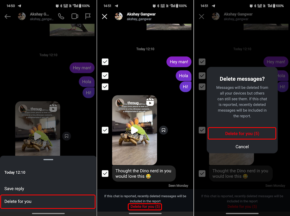 How to Delete Instagram Messages (2024 Guide) | Beebom