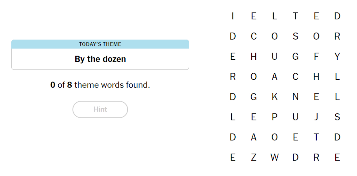 NYT Strands Hints, Spangram, and Answers for June 12, 2024 | Beebom
