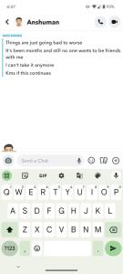 What Does KMS Mean on Snapchat | Beebom