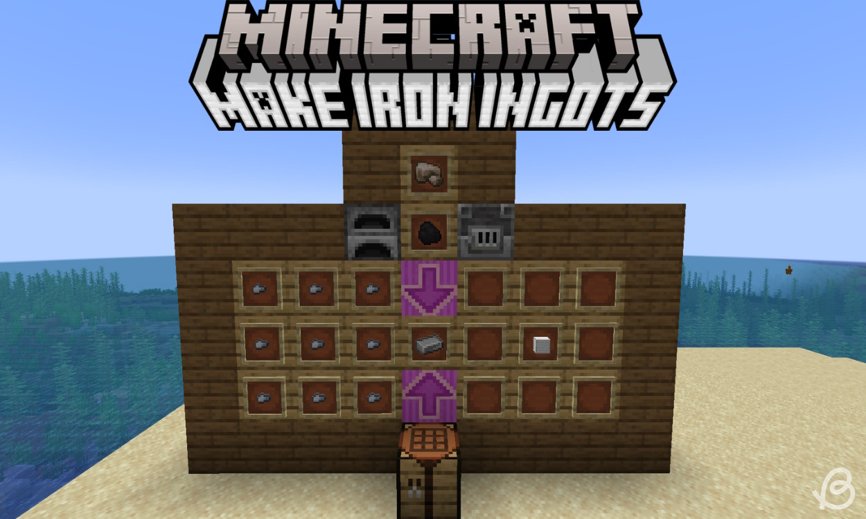 How To Make Iron Ingots In Minecraft Beebom