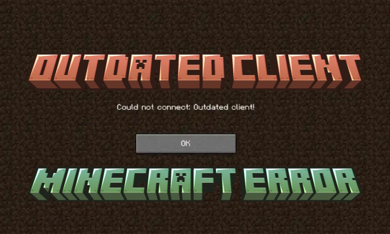 How to Fix Minecraft Outdated Client Error | Beebom How to Fix Minecraft Outdated Client Error | Beebom