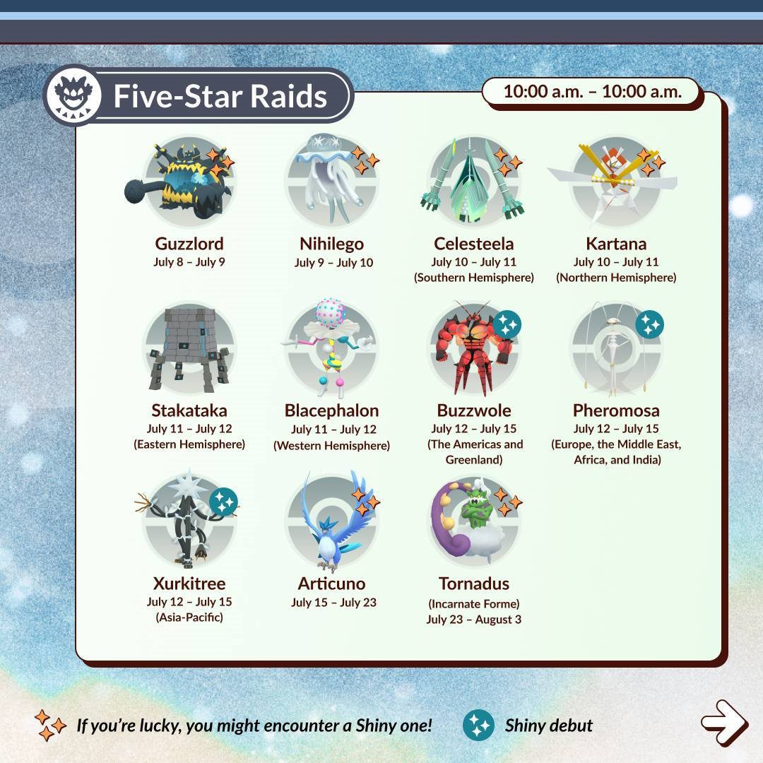 Pokemon GO July 2024 Events: Complete Guide | Beebom