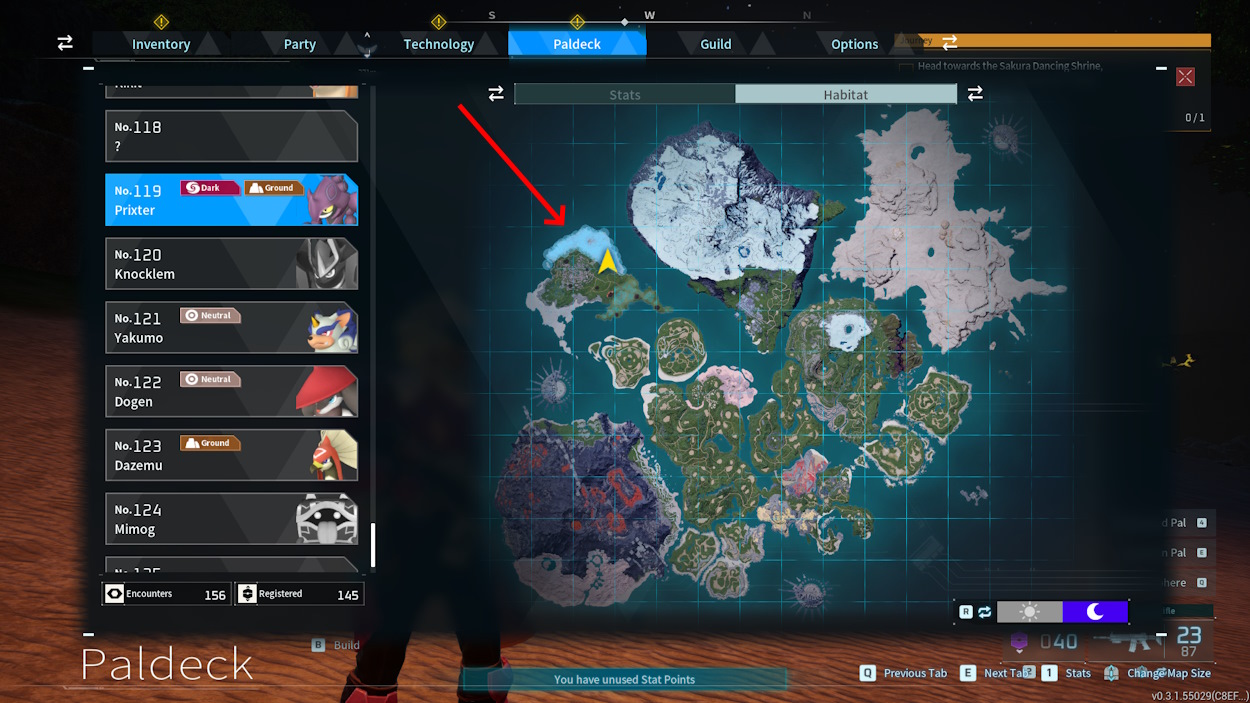 Palworld Prixter Location and How to Catch | Beebom