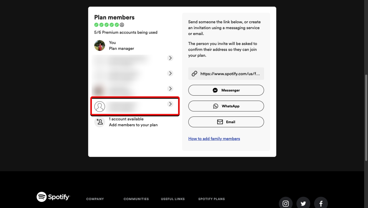 How to Add and Remove Members on Spotify Family Plan | Beebom