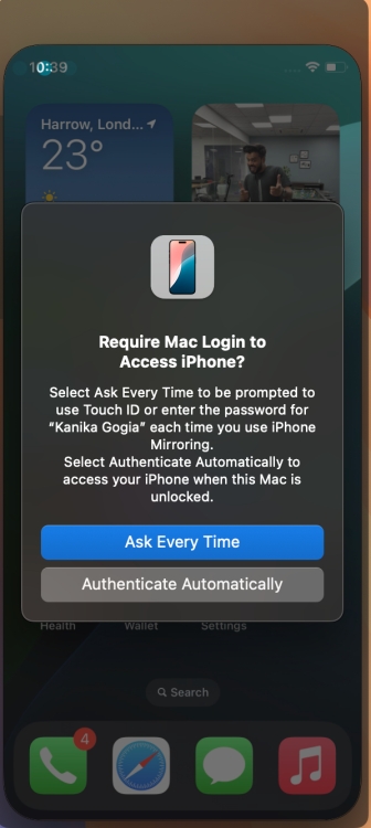 How to Use the New iOS 18 iPhone Mirroring Feature on Mac | Beebom