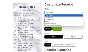 Receiptify: Make a Cool "Receipt" for Your Top Spotify Tracks | Beebom
