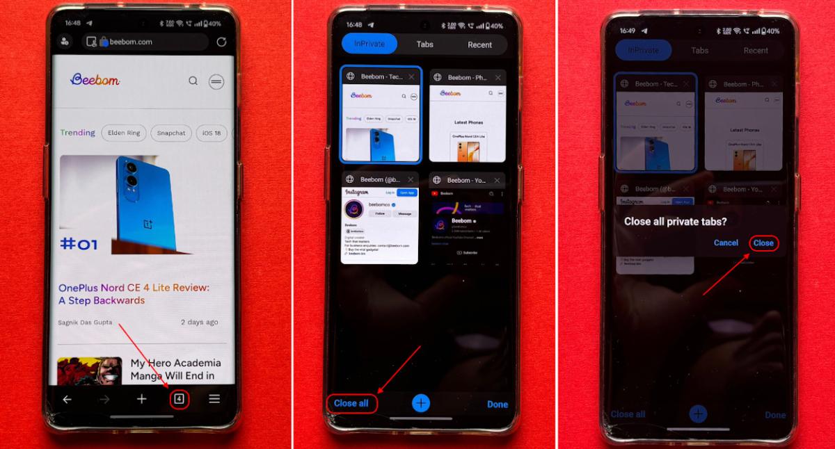 How to Turn Off Incognito Mode on Android | Beebom