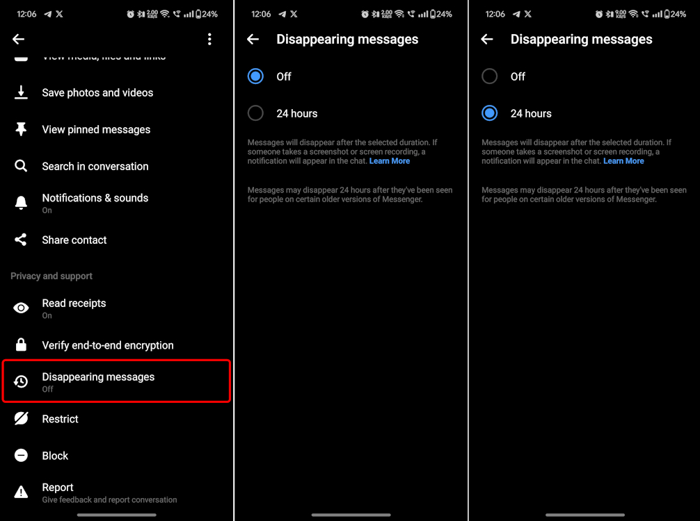 How to Turn on Disappearing Messages on Facebook | Beebom