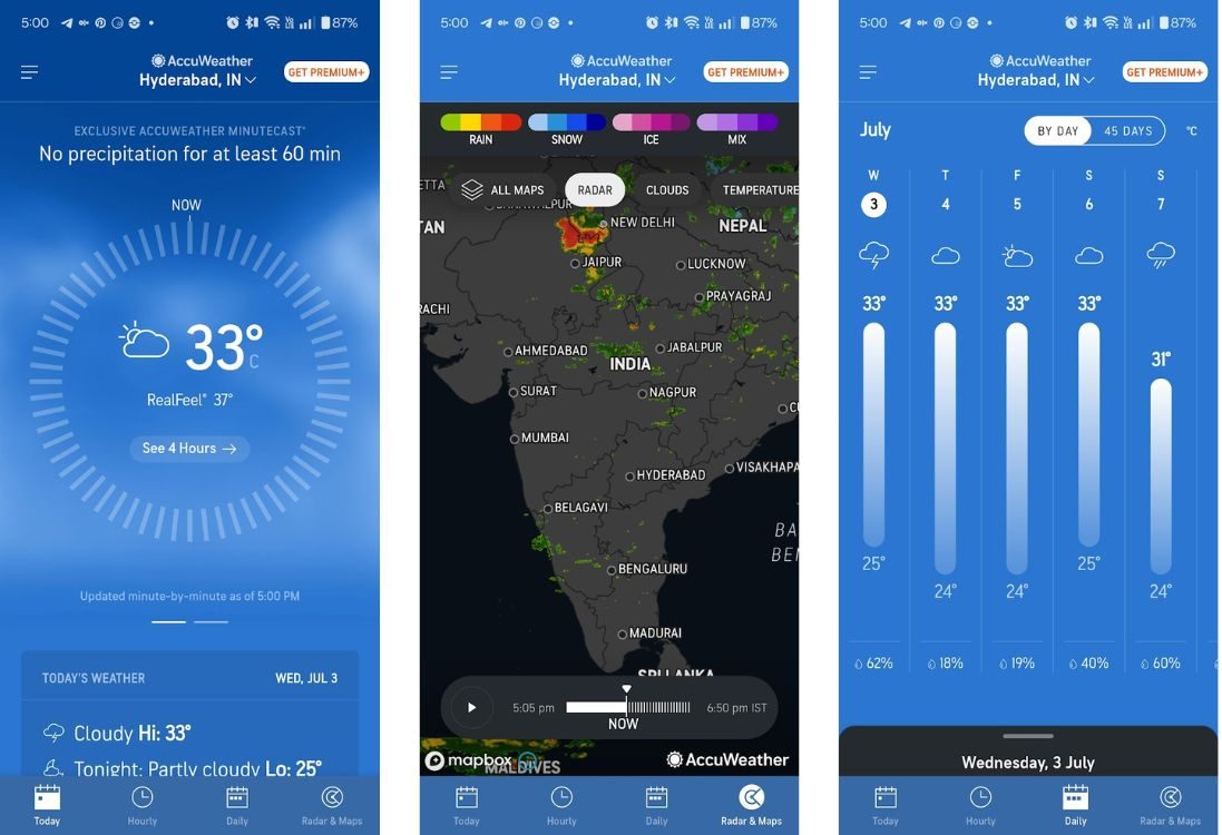 8 Best Weather Apps for Android | Beebom