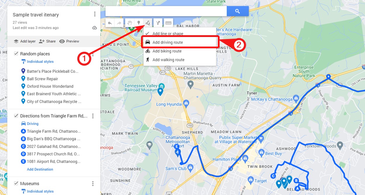 How to Use Google Maps Trip Planner (2024 Guide) | Beebom