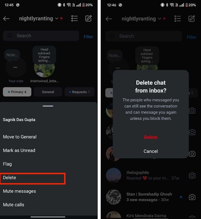 How to Delete Instagram Messages (2024 Guide) | Beebom