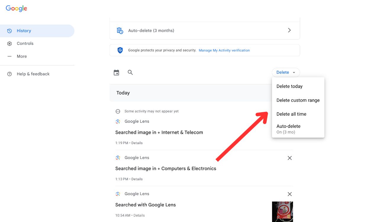 How to View and Delete Google Lens History | Beebom