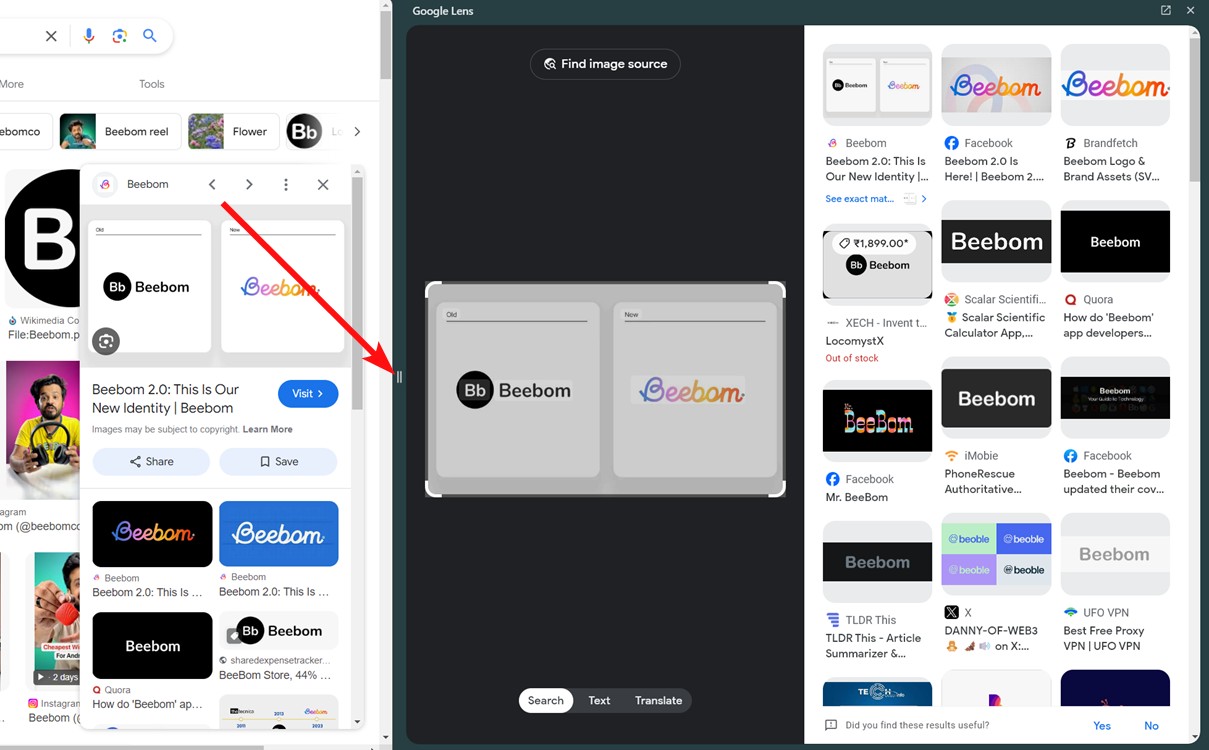 How to Use Google Lens on PC | Beebom