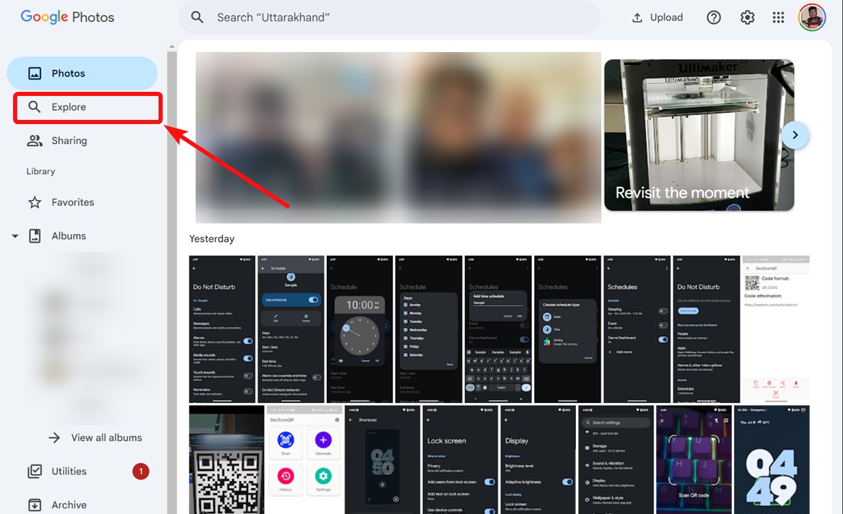 How to Quickly Find Screenshots in Google Photos | Beebom
