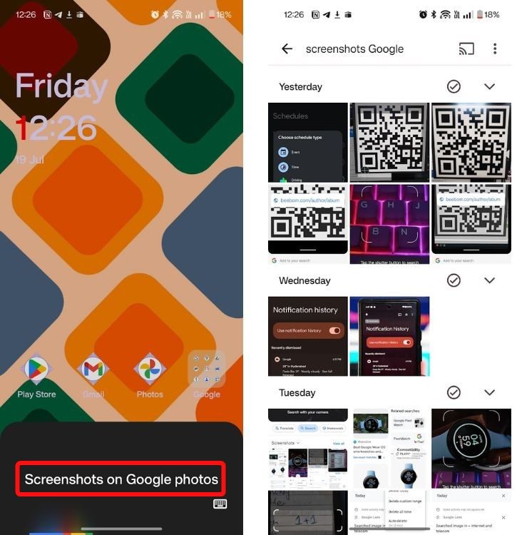 How to Quickly Find Screenshots in Google Photos | Beebom