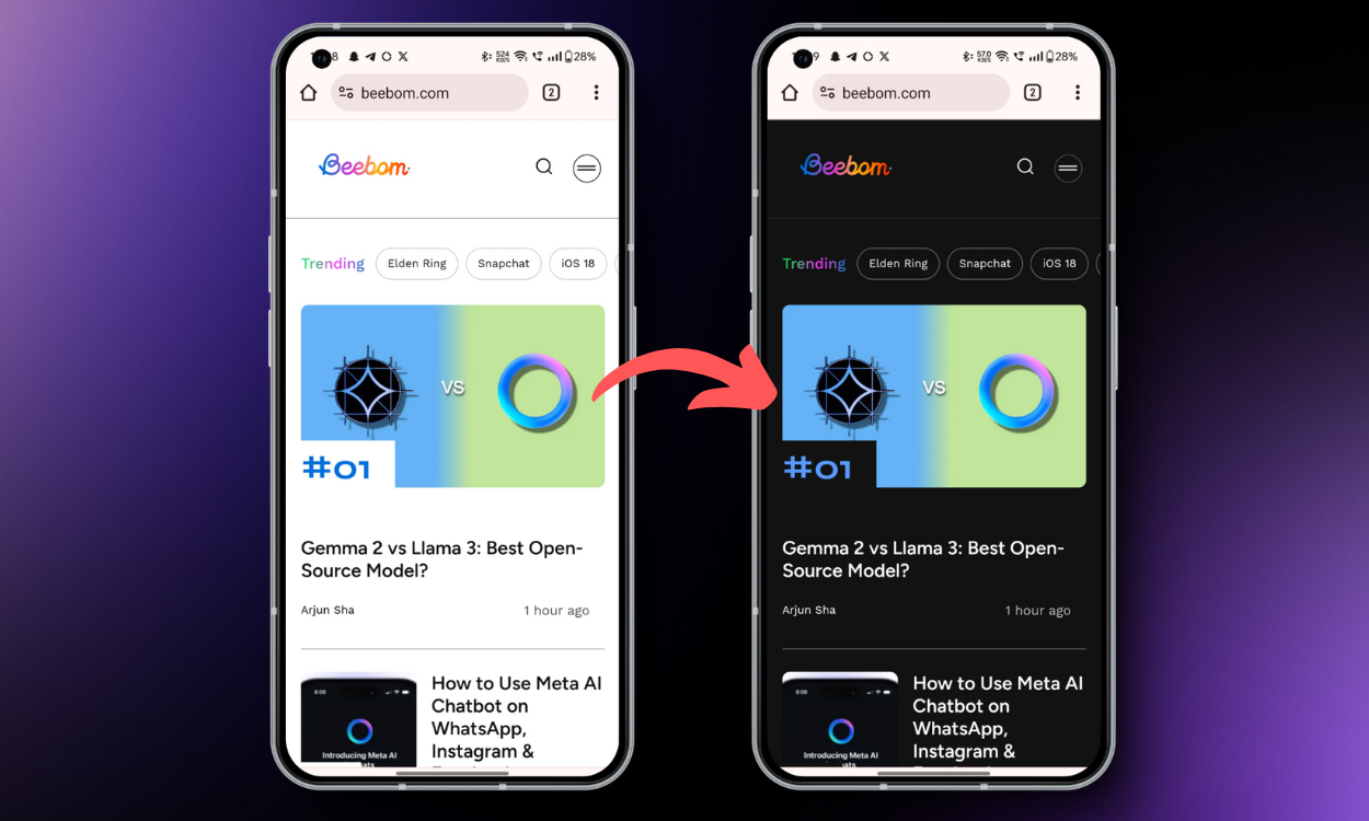 How to Enable Auto Dark Mode in Google Chrome | Beebom