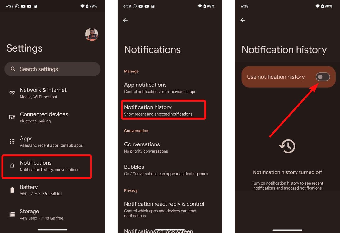 How to Check Notification History on Android | Beebom