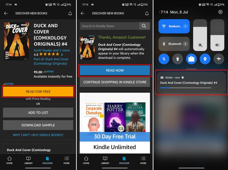 How to Use Amazon Prime Reading to Get Free eBooks | Beebom