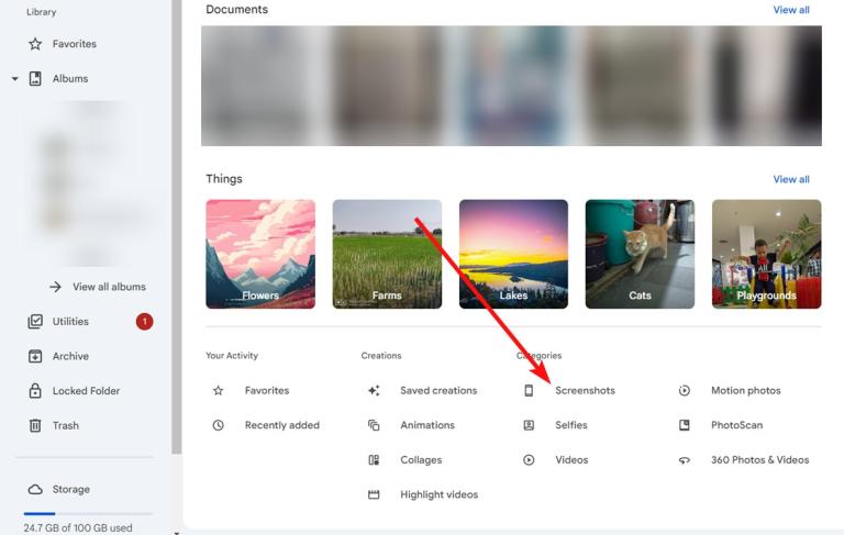 How to Quickly Find Screenshots in Google Photos | Beebom