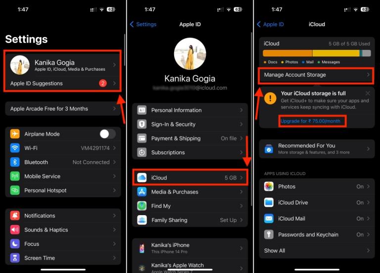 How to Fix 'Syncing with iCloud Paused' on iPhone | Beebom