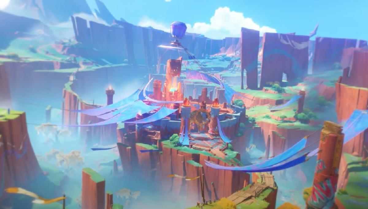 Genshin Impact Natlan Map Leaks: Size, Tribe Settlements, and Caves ...