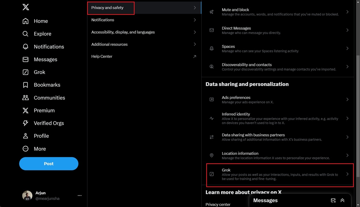 X (Twitter) is Training Grok AI with Your Data; Here's How to Disable It | Beebom