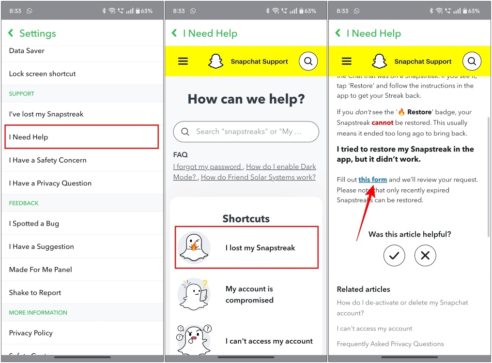Snapchat Streak Lost? Here's How to Restore Your Snapstreak | Beebom