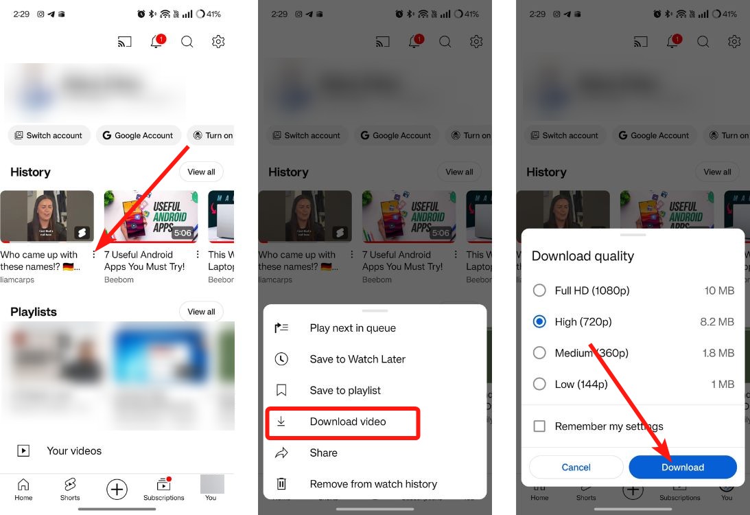 How to Download YouTube Shorts | Beebom
