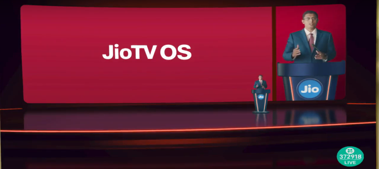 JioTV OS Announced with 4K Video Support, AI Voice Assistant | Beebom