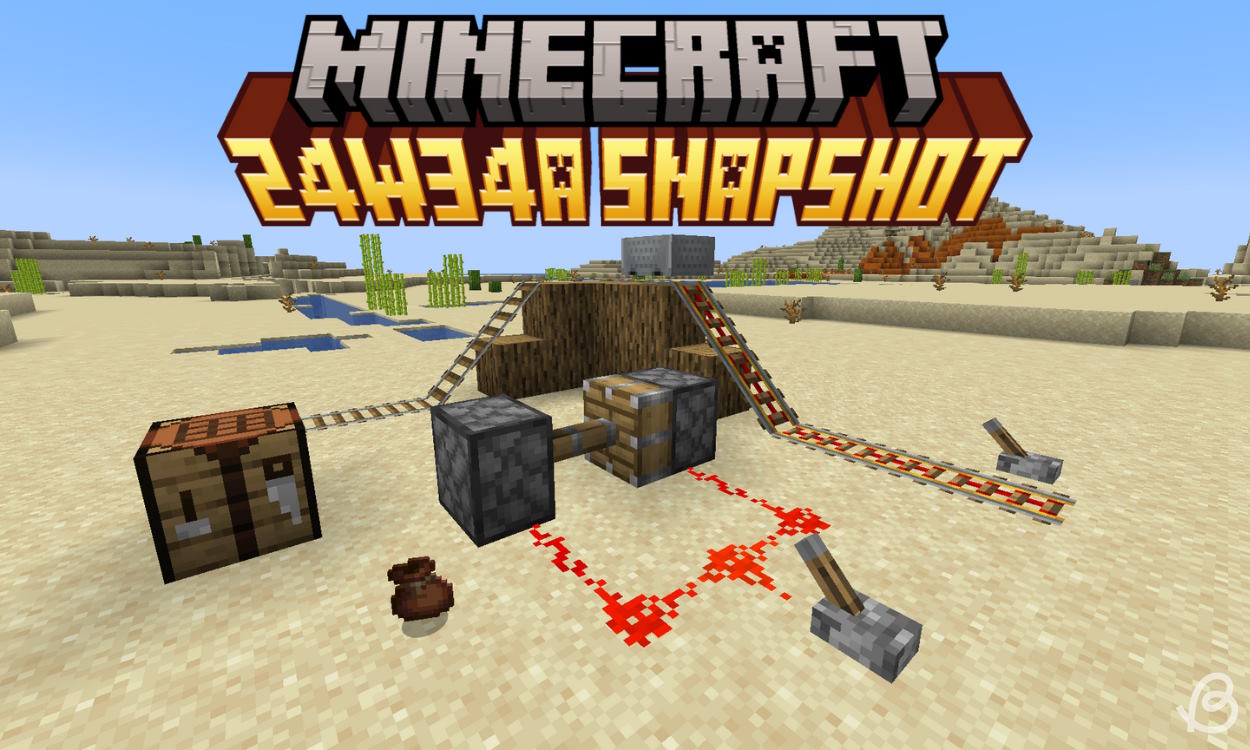 Minecraft Snapshot 24W34A: Bundles, Minecarts, and Redstone Get ...