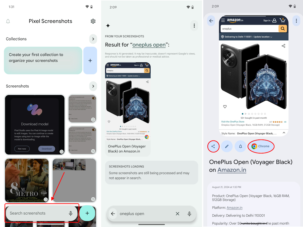 How to Use the Google Pixel Screenshots App | Beebom