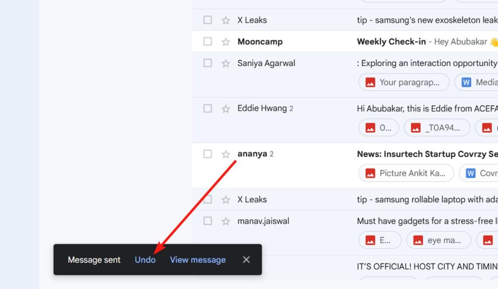 How to Recall an Email in Gmail | Beebom